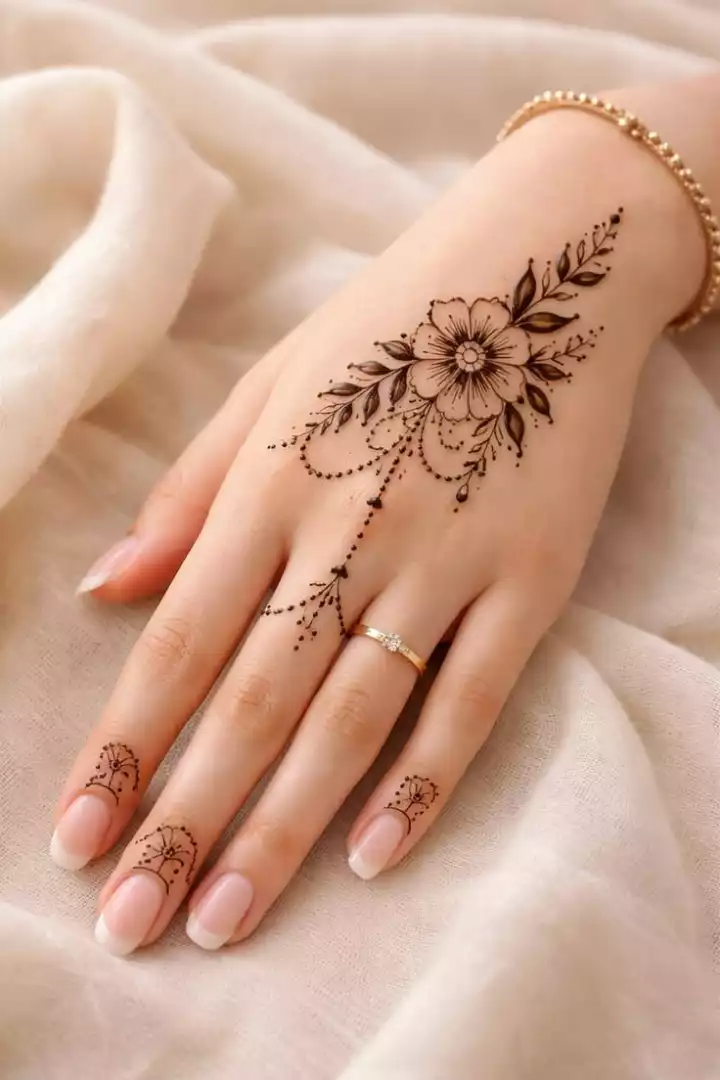 25 Cool Genz Mehndi Design ideas to try for aesthetic look in ...